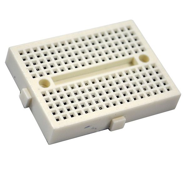 MINI PROTOBOARD BLANCO 170 ORIFICIOS - Master Electronicos