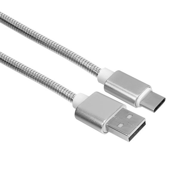CABLE USB A TIPO C CON RECUBRIMIENTO METALICO - Master Electronicos